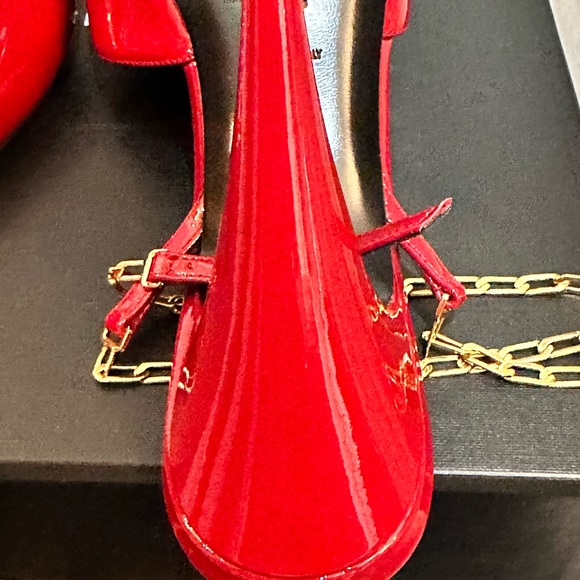 Yves Saint Laurent | Shoes | Ysl Kira 95 Chain Heels | Poshmark